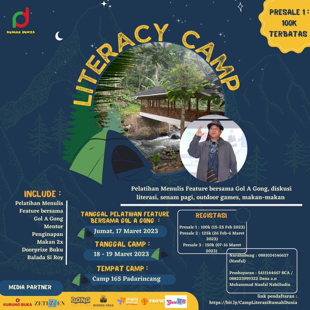Agenda Duta Baca Duta Baca Indonesia di Bulan Maret 2023 - GolAGongKreatif